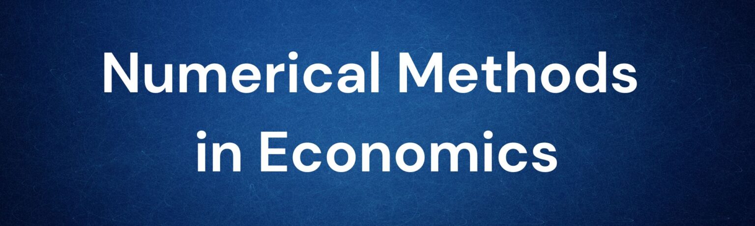 Numerical Methods Course by Judd - Kenneth L. Judd